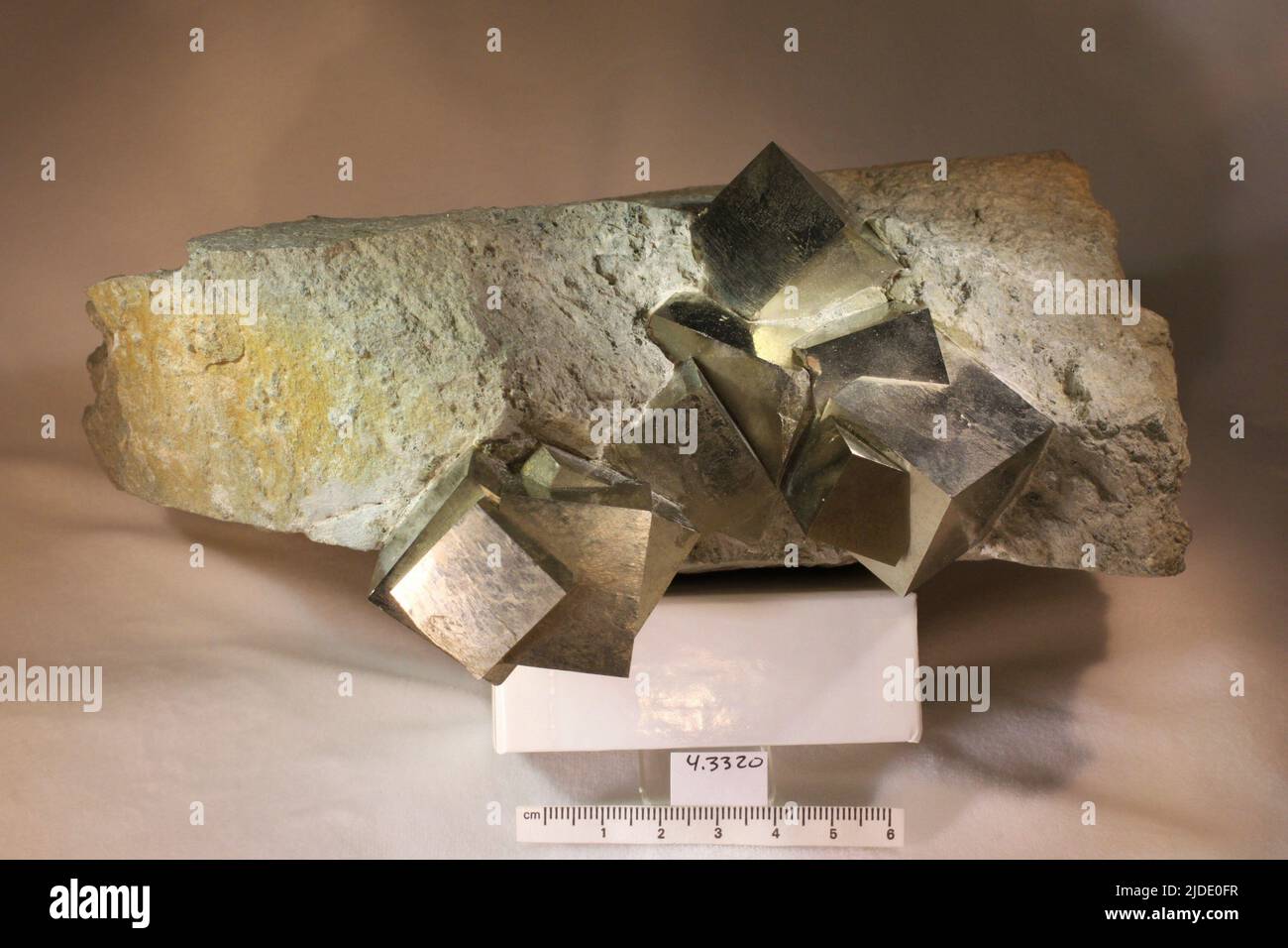 Pyrite. minerals. Europe; Spain; La Rioja; Cervera; Navajún; Ampliación ...