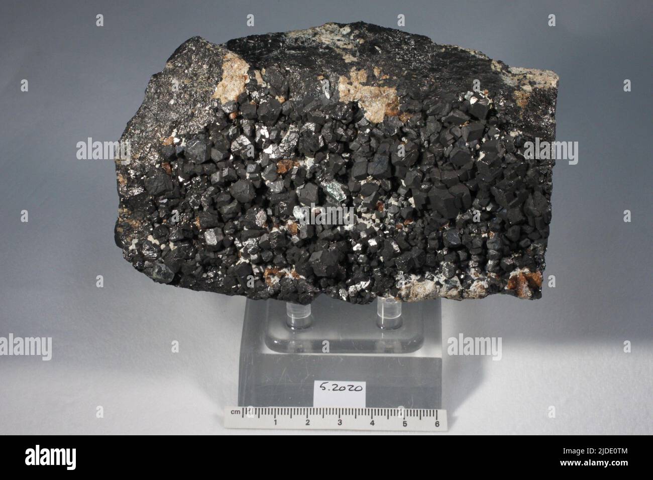 Magnetite. minerals. North America; USA; New York; Putnam County ...