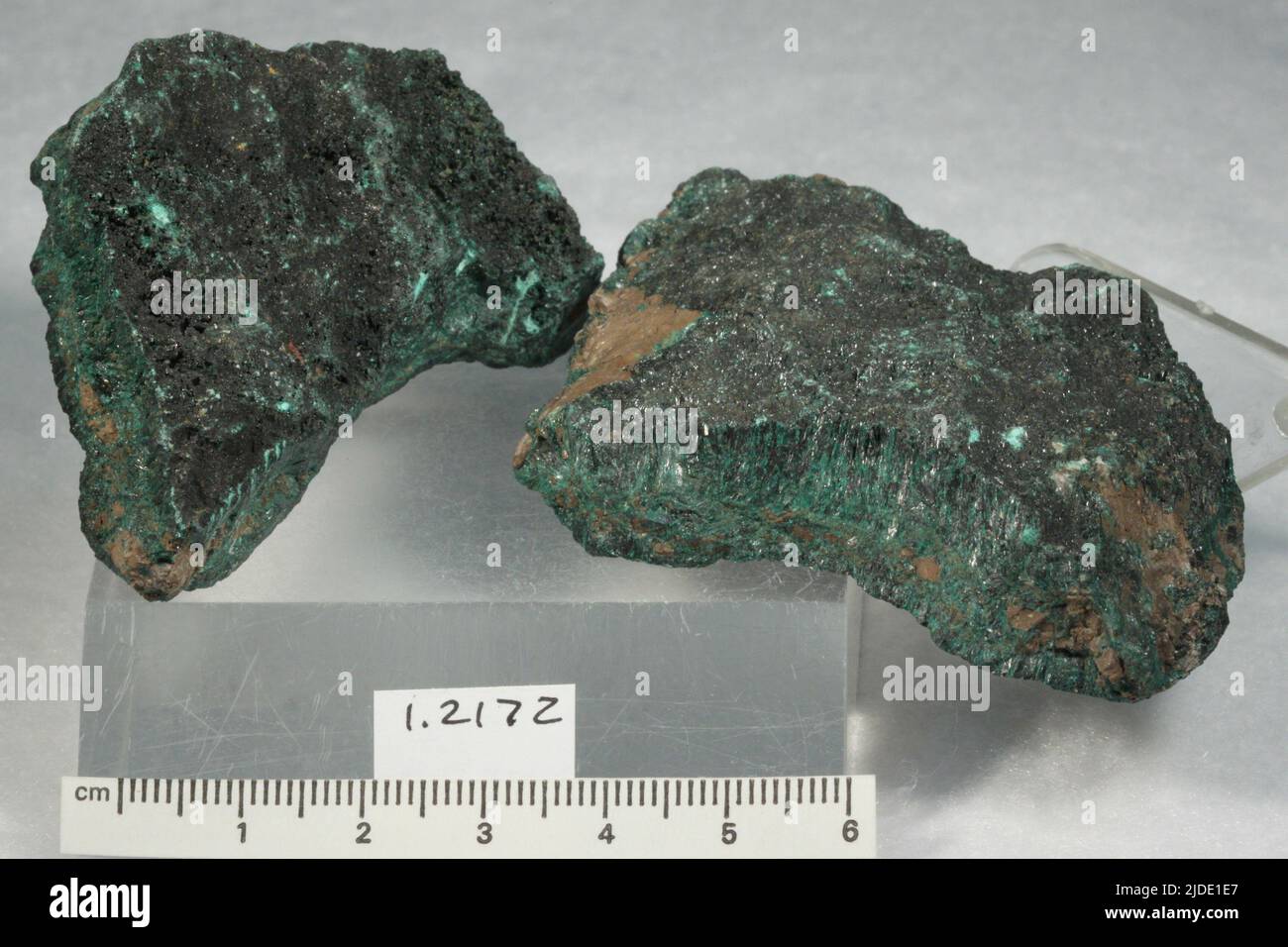 Atacamite. minerals. South America; Chile; Atacama Province Stock Photo ...