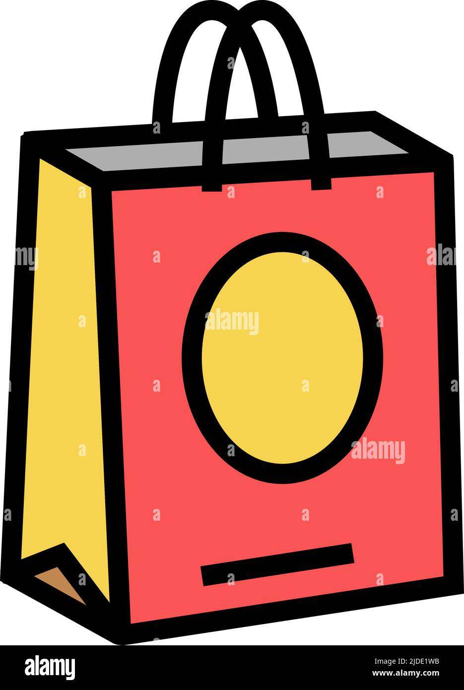 gift bag color icon vector illustration Stock Vector Image & Art - Alamy