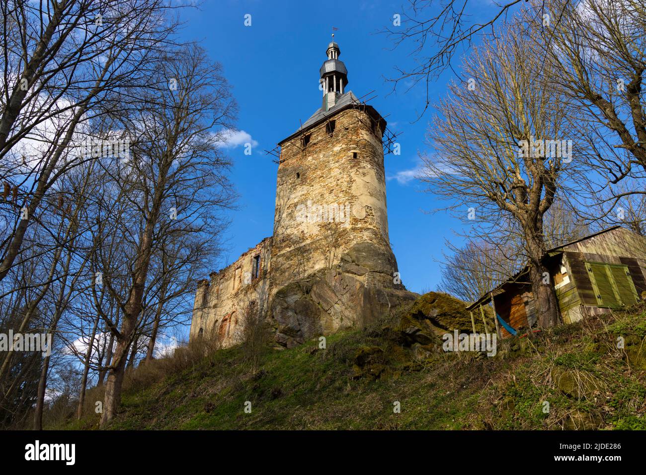 Hartenberg ruins, Western Bohemia, Czech Republic Stock Photo - Alamy