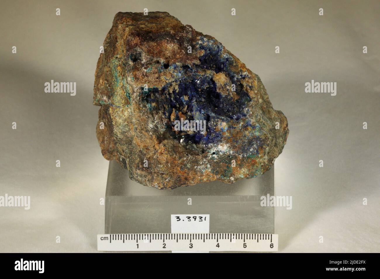 Linarite. minerals. North America; USA; California; Inyo County; Cerro ...