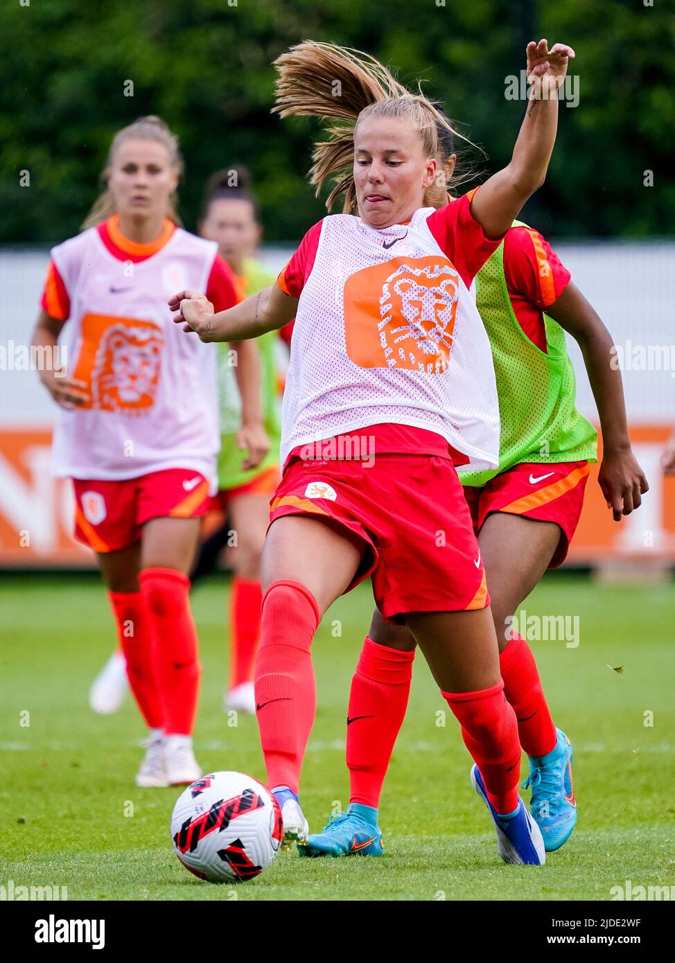 ZEIST, NETHERLANDS - JUNE 20: Lynn Wilms of the Netherlands during a ...