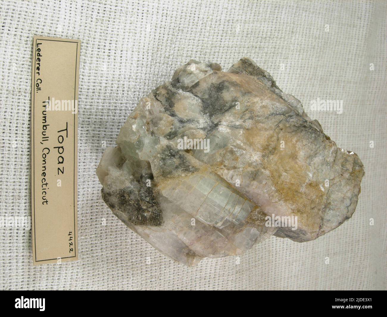 Topaz. minerals. North America; USA; Connecticut; Fairfield County ...