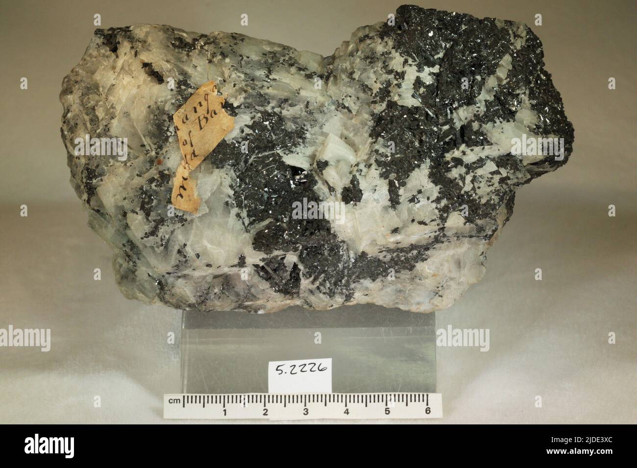 Manganite. minerals. Europe; Germany; Harz, Ilefeld Stock Photo - Alamy