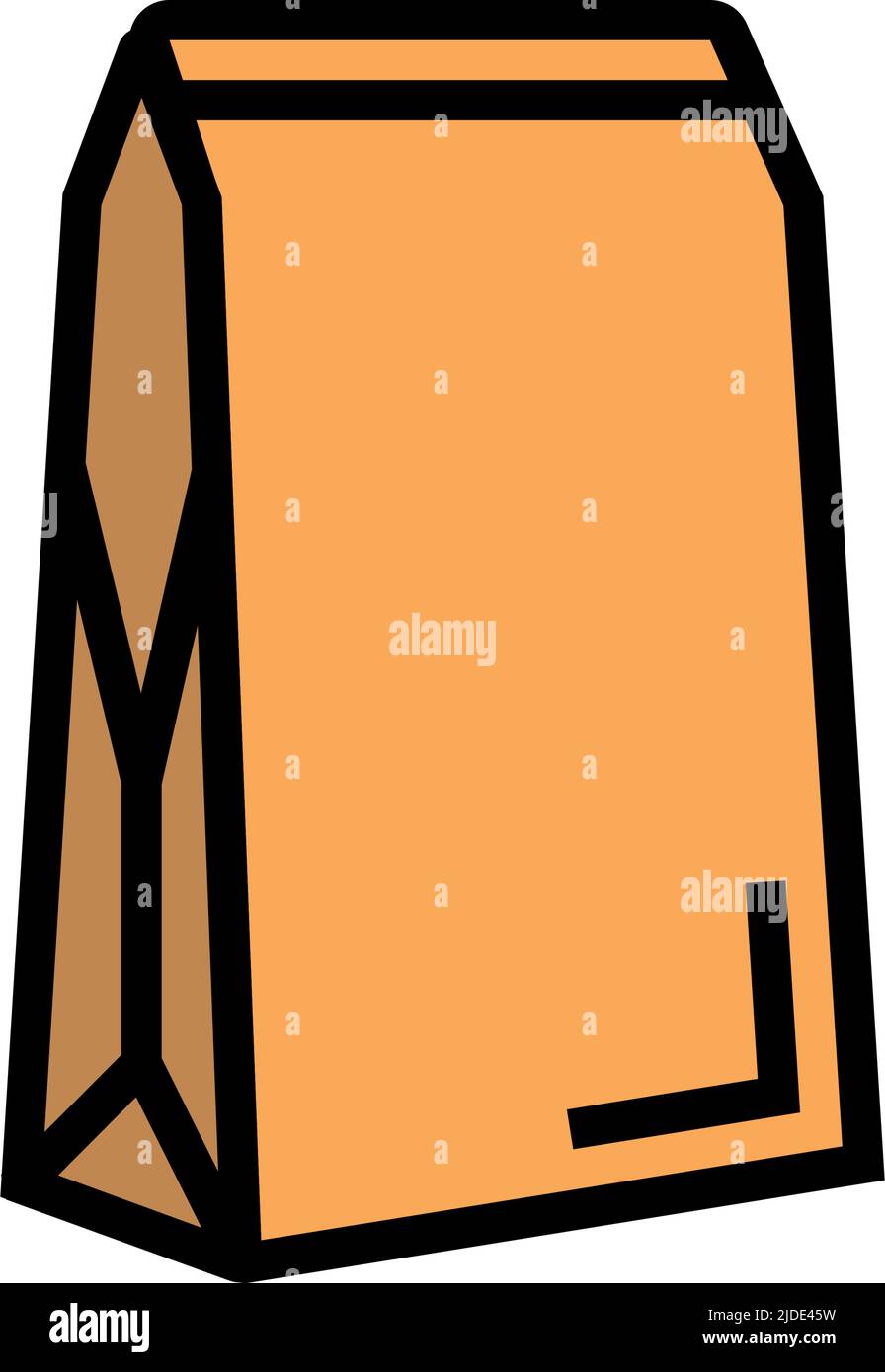 package bag color icon vector illustration Stock Vector Image & Art - Alamy