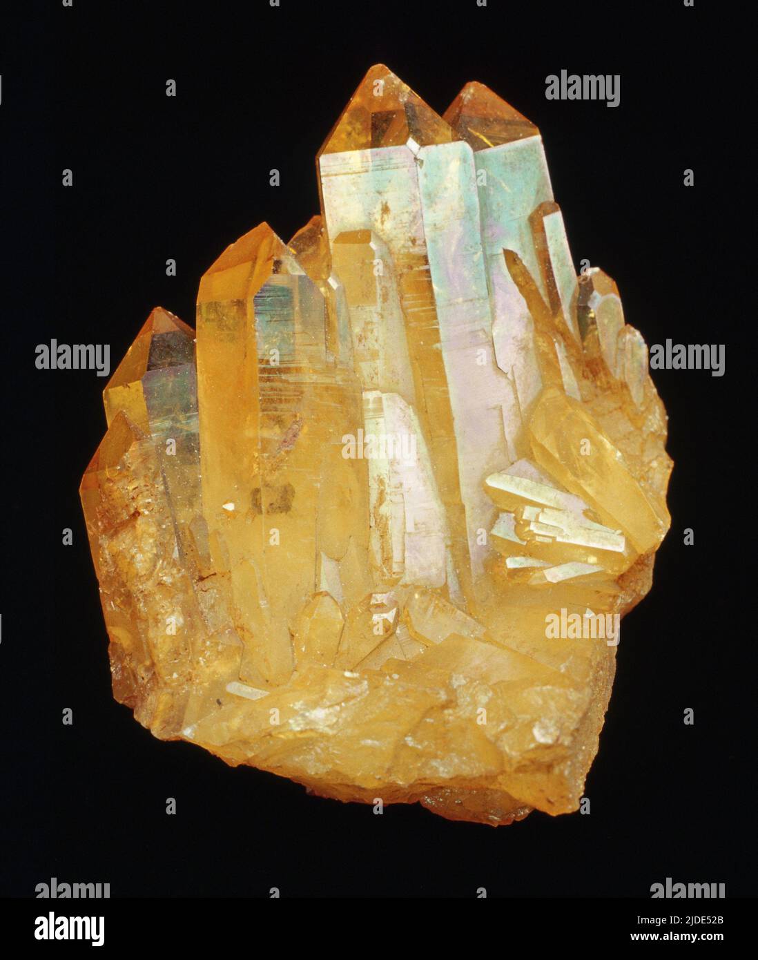 Quartz. minerals. North America; USA; Colorado; Gunnison County Stock ...