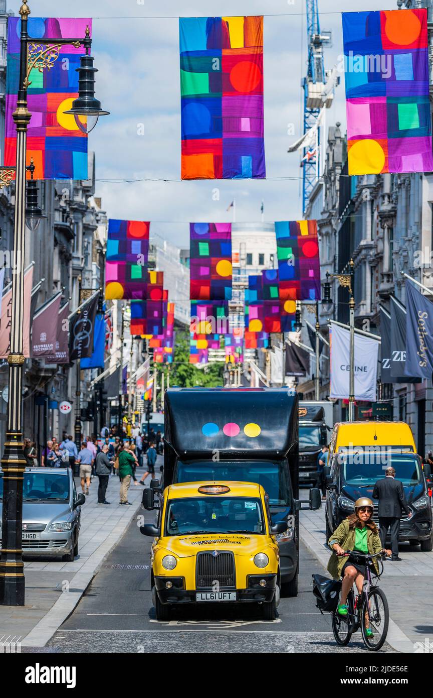 London, UK. 20 Jun 2022. Contemporary British artist Mali Morris RA ...