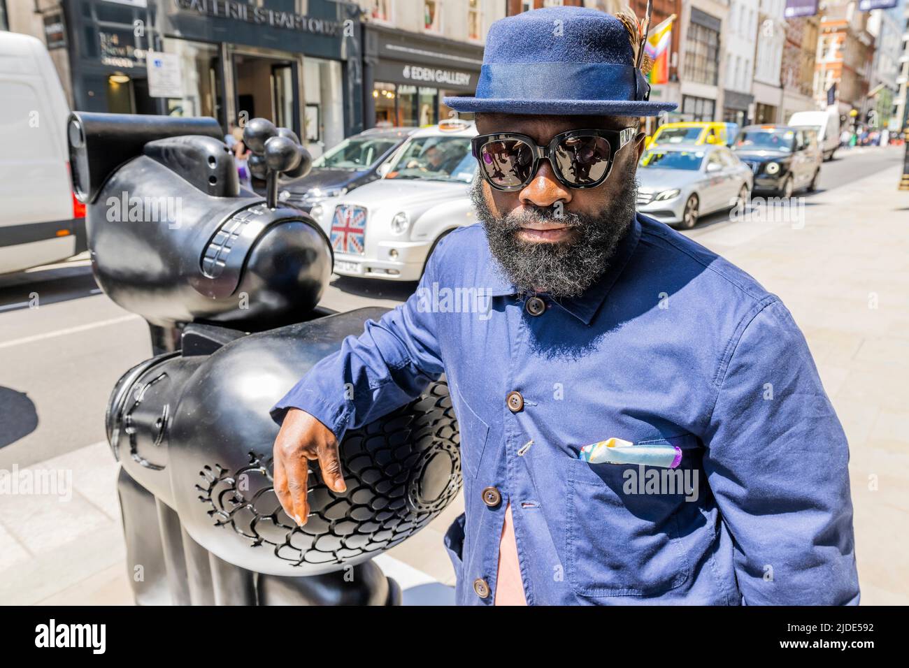 London, UK. 20th June, 2022. Kojo Marfo (pictured), Treasure of the ...