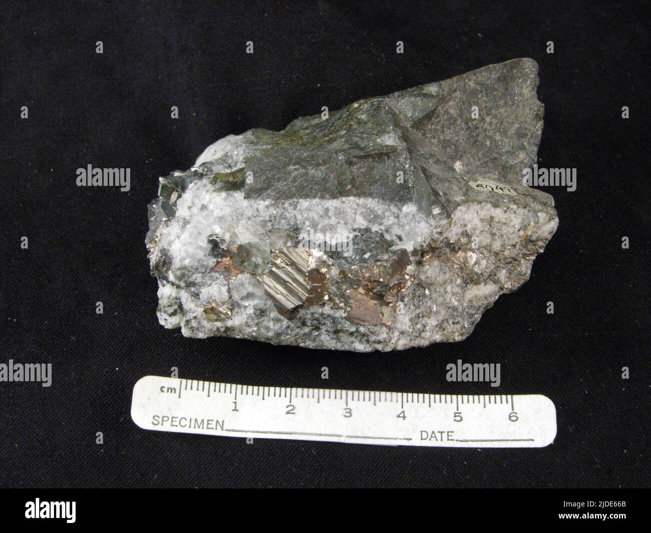 Bismuth. minerals. North America; Canada; Silver Queen Mine Stock Photo ...