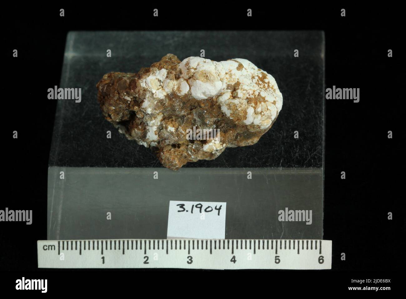 Aluminite. minerals. Europe; England; East Sussex; Newhaven Stock Photo ...