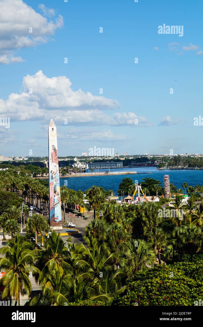 The Obelisk of Santo Domingo in the dominican republic Stock Photo - Alamy