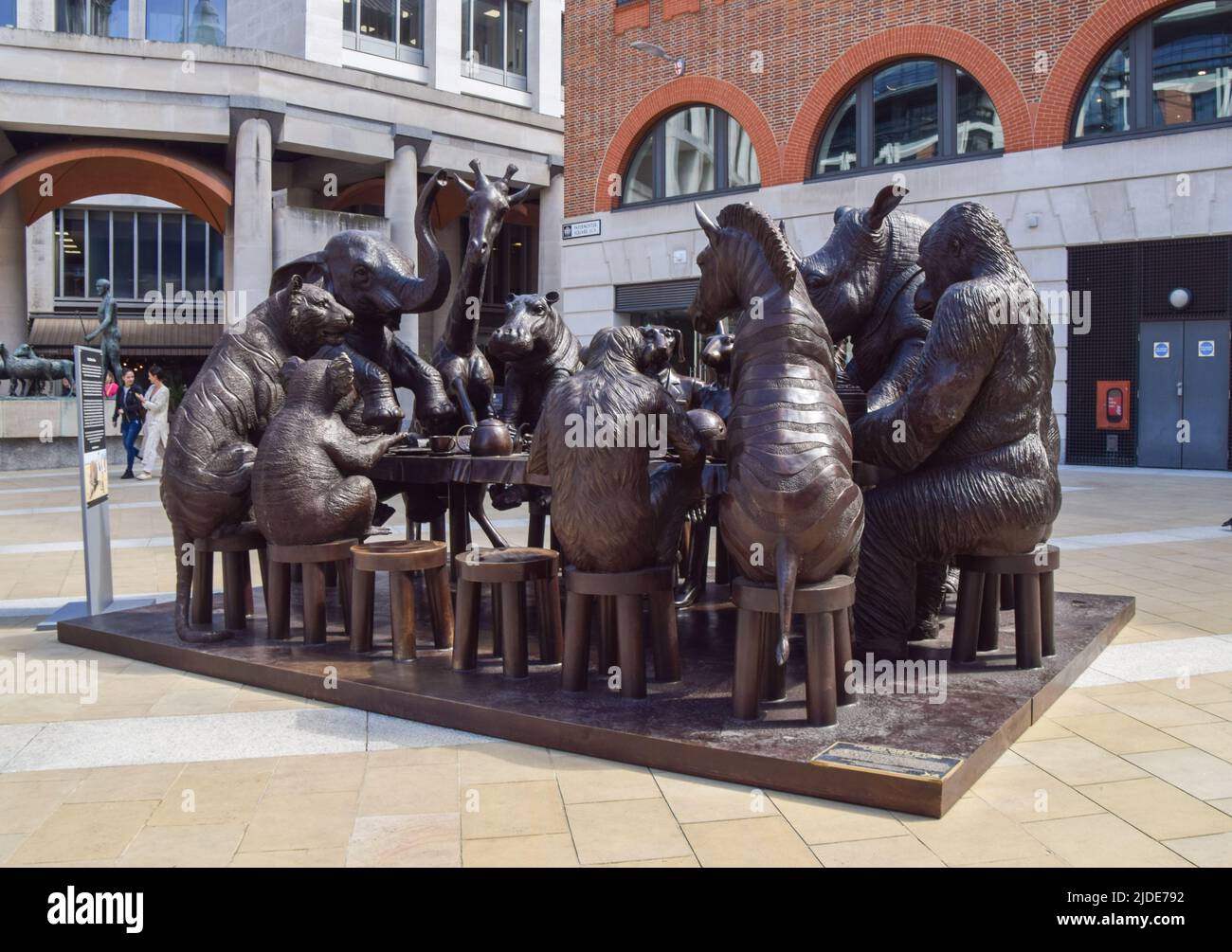 London, UK. 20th June 2022. A new public artwork created by artists ...
