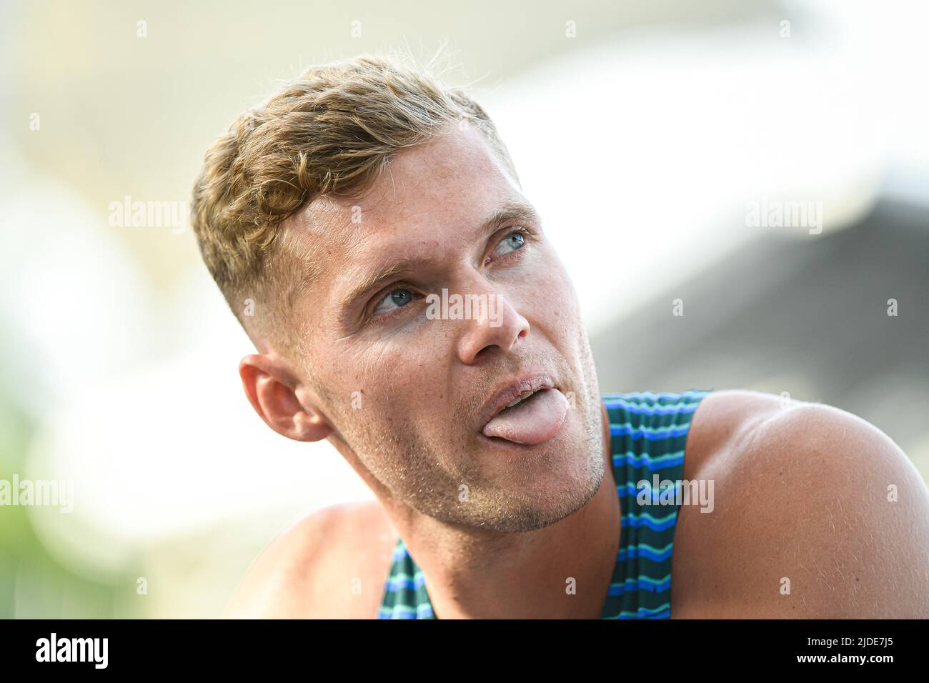 Kevin Mayer of France during the Wanda Diamond League 2022, Meeting de ...