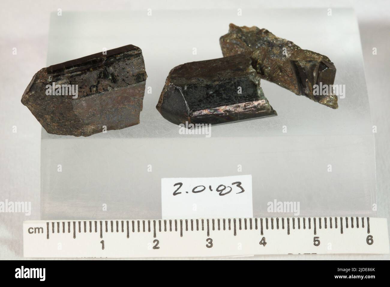 Pyroxene. minerals. North America; USA; Tennessee; Polk County ...