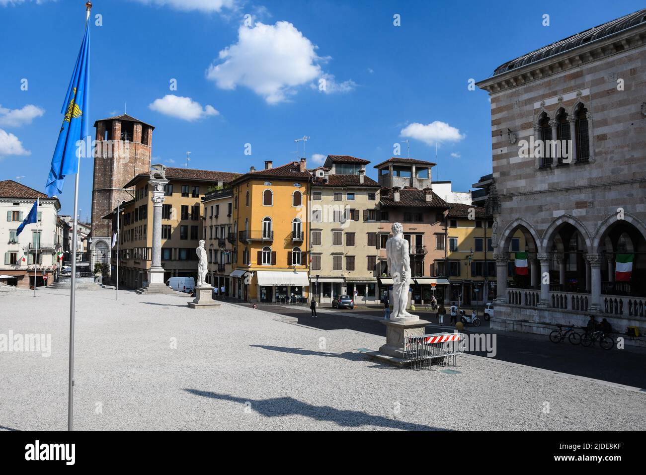 Udine castle flag hi-res stock photography and images - Alamy