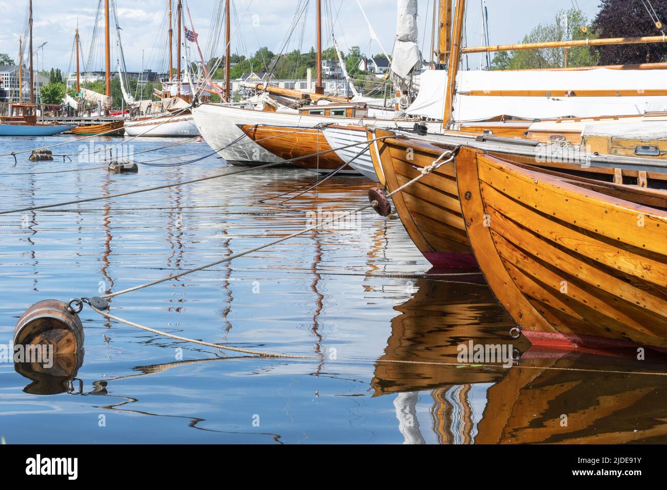 Classic wooden boats hi-res stock photography and images - Alamy