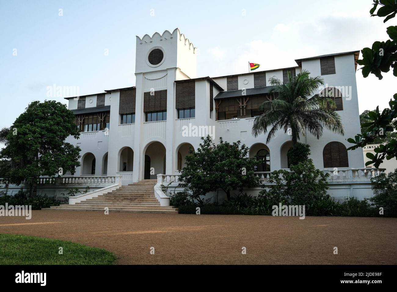 May 29, 2022, Lome, Lome, Togo: The Lome Palace, formerly the Governors ...