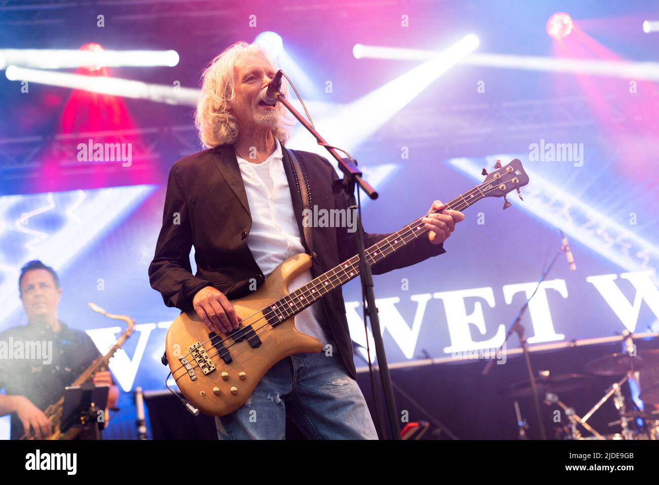 Graeme Clark of Wet Wet Wet band performing at the Fantasia pop ...