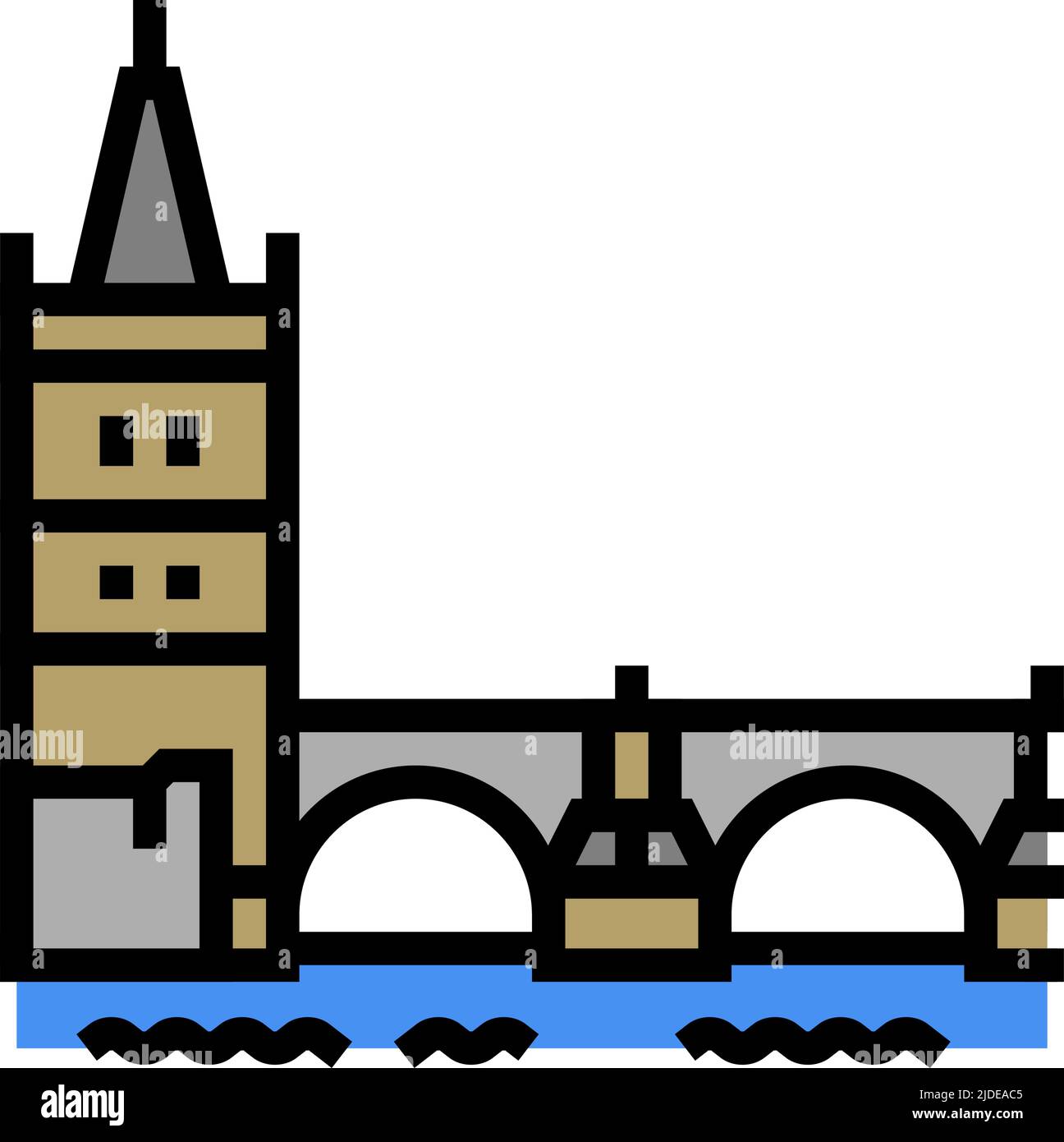 Charles bridge museum Stock Vector Images - Alamy