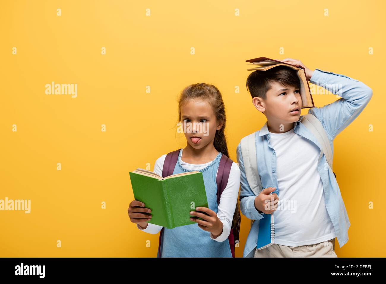 Asian girl sticking out tongue hi-res stock photography and images - Alamy