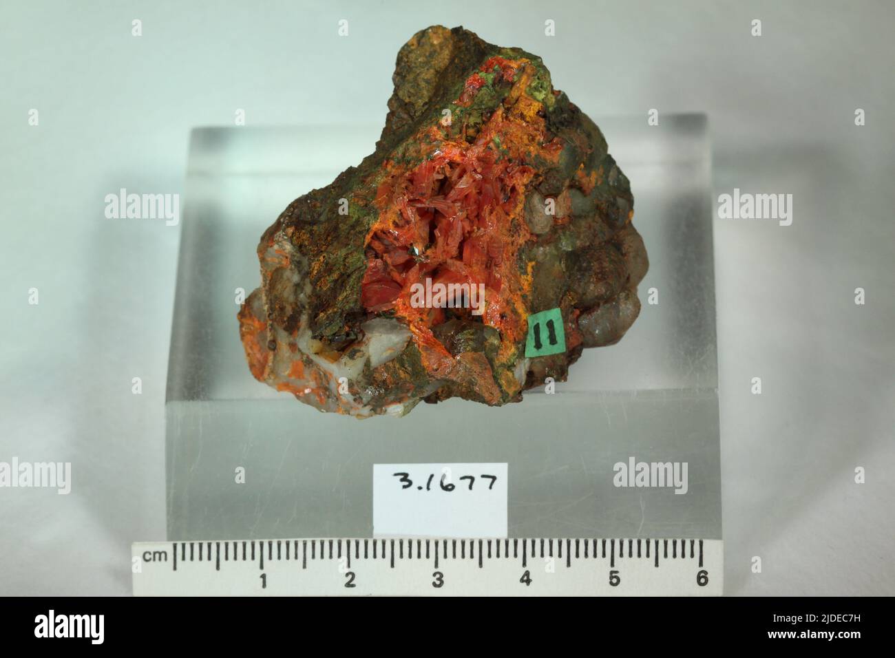 Crocoite stone hi-res stock photography and images - Alamy