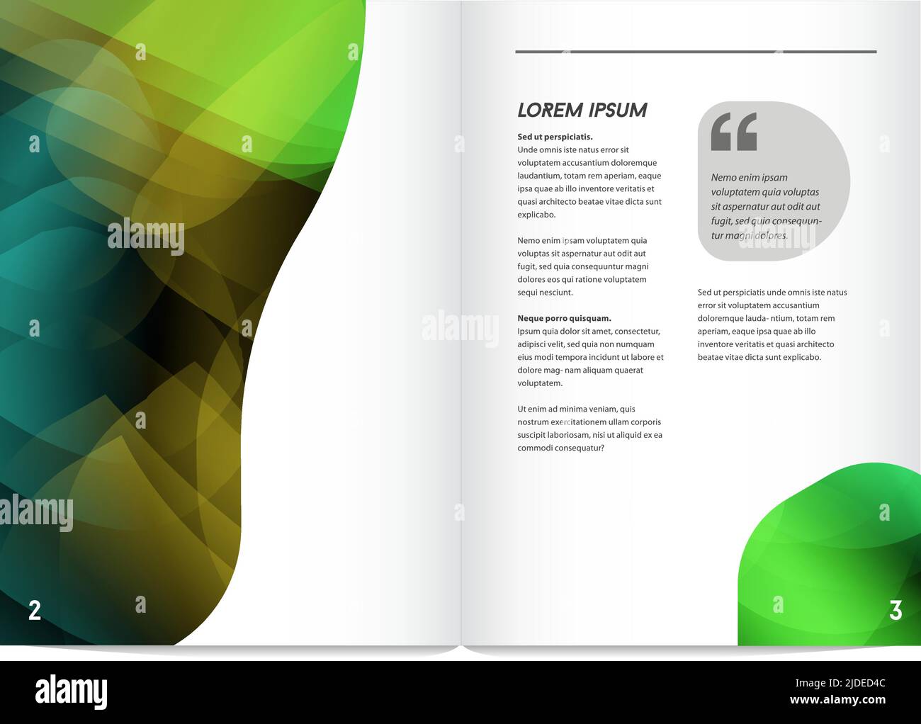 Visual identity with letter logo elements bright gradients blend style ...