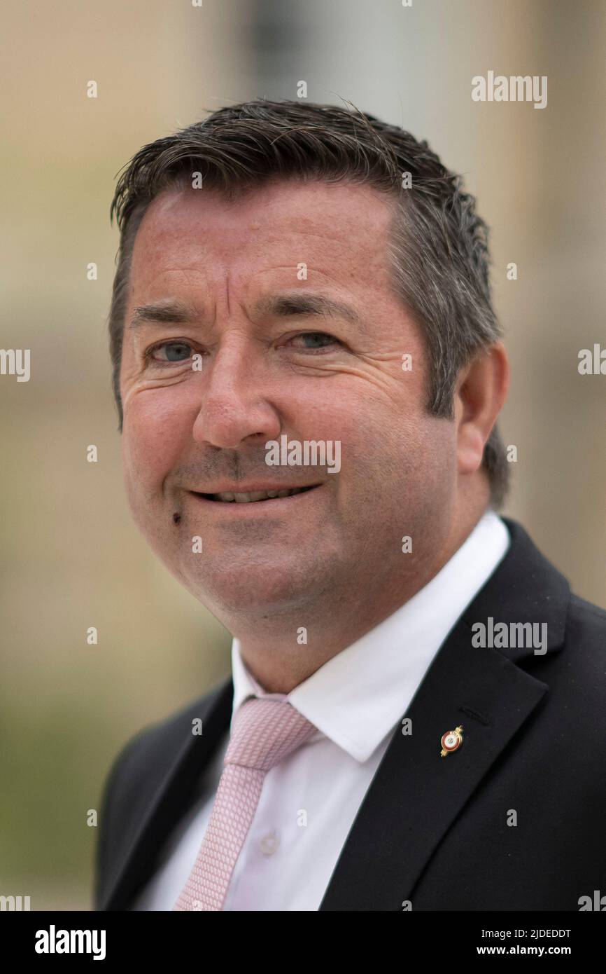 French deputy of Ensemble ! Karl Olive poses as he arrives at the ...
