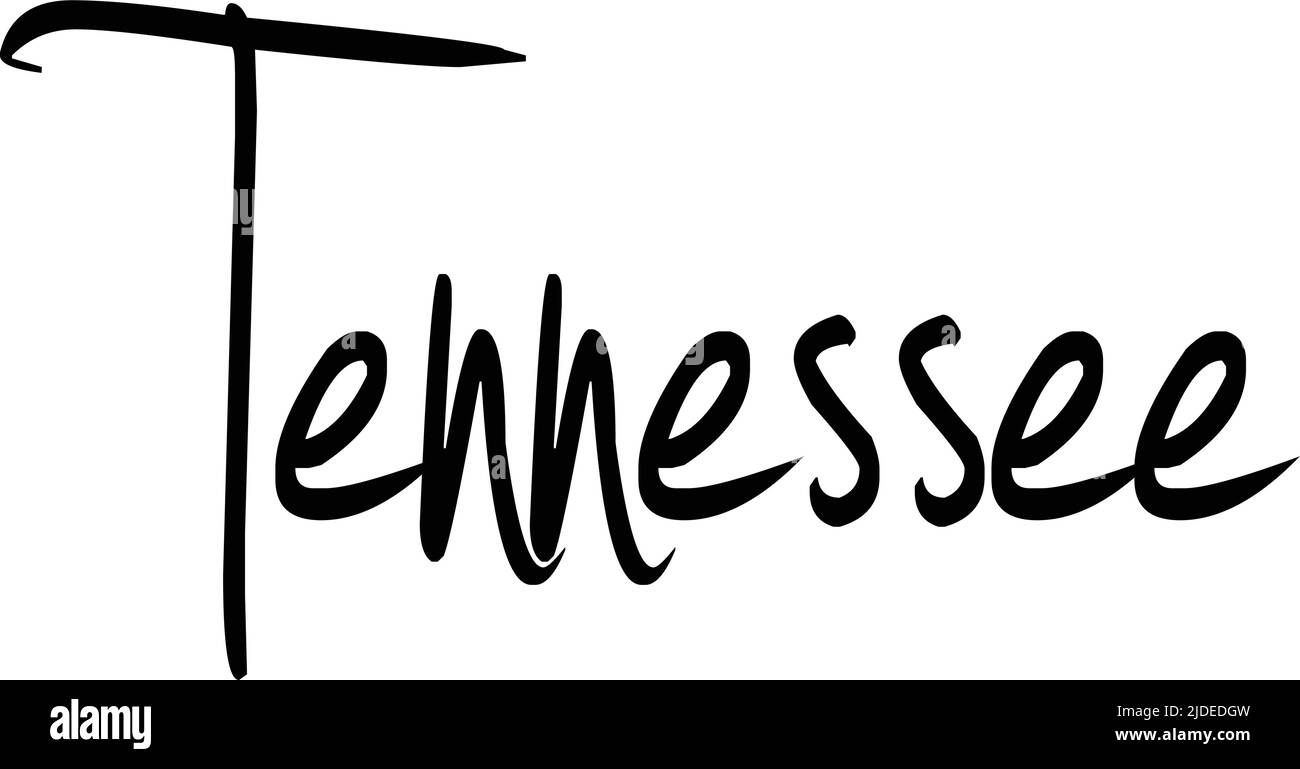 Tennessee map vintage Stock Vector Images - Alamy
