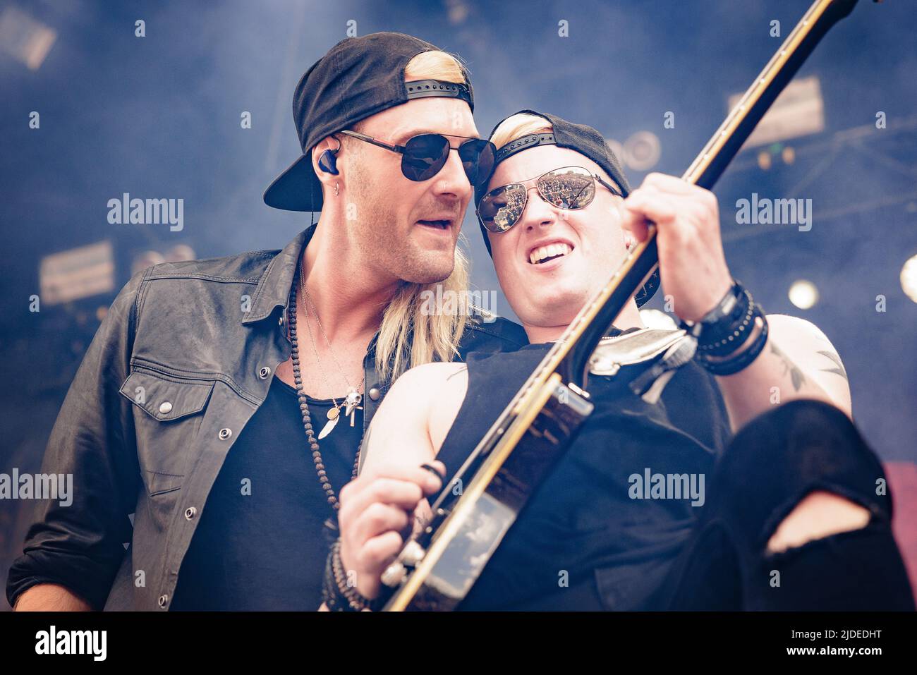 Copenhagen, Denmark. 18th, June 2022. The American metalcore band The ...