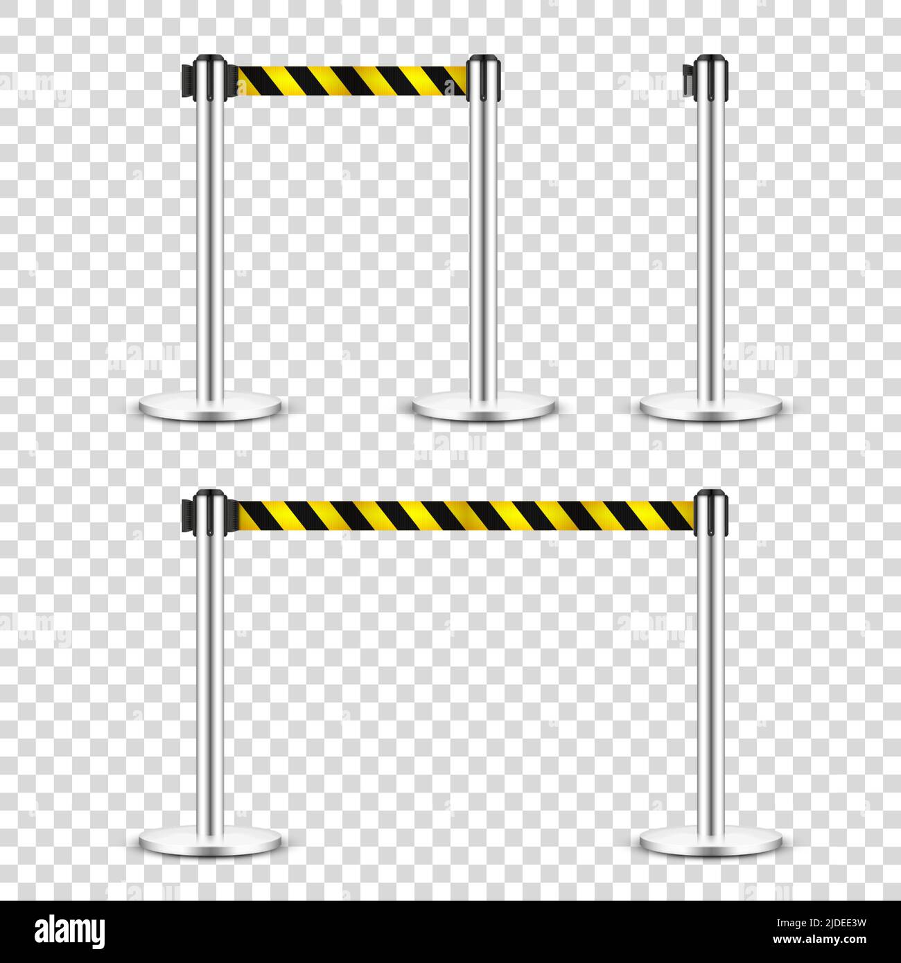 Chrome lines on white Stock Vector Images - Alamy