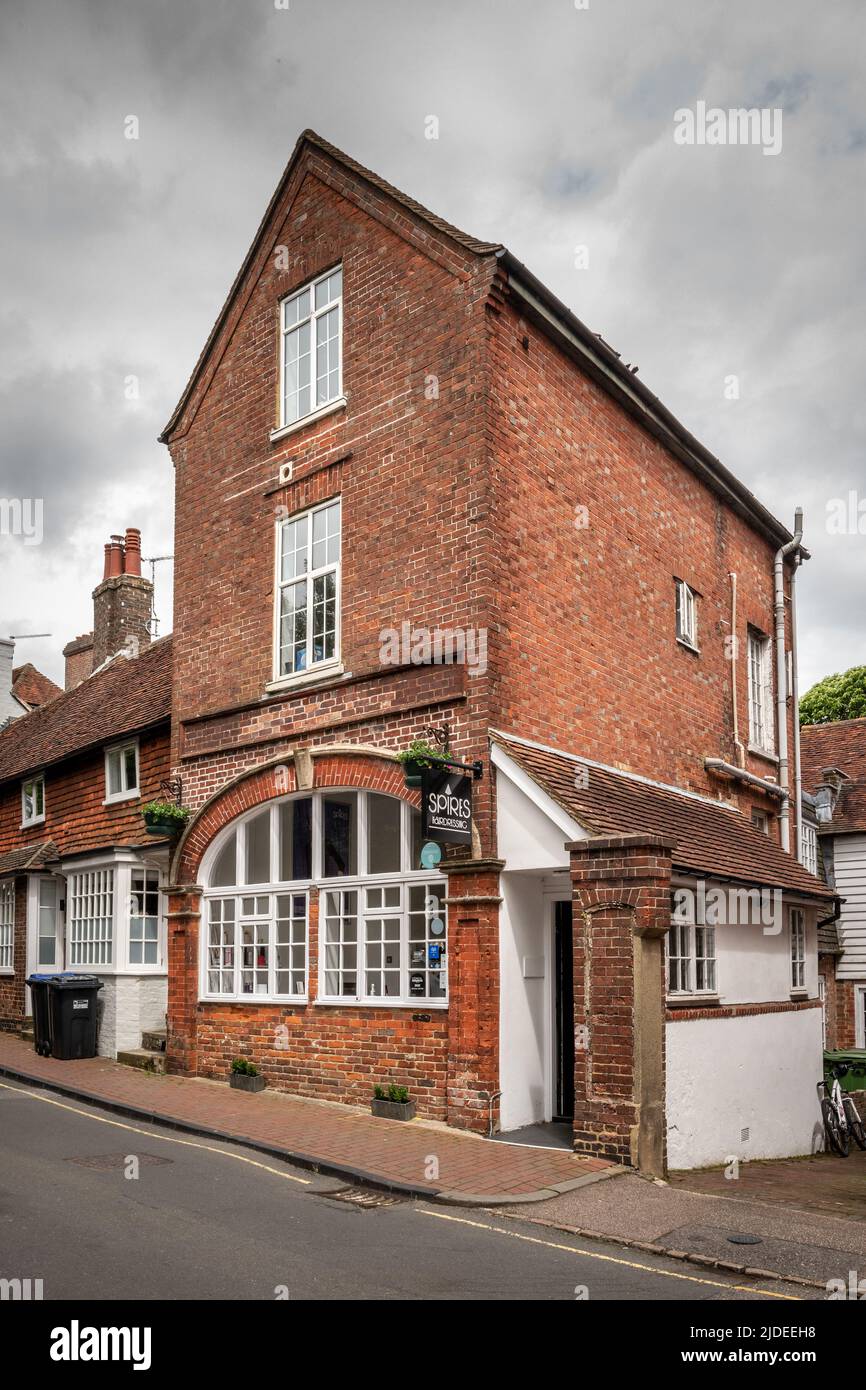 East Grinstead, June 9th 2022: Architecurally interesting buidling just off the High Street ...