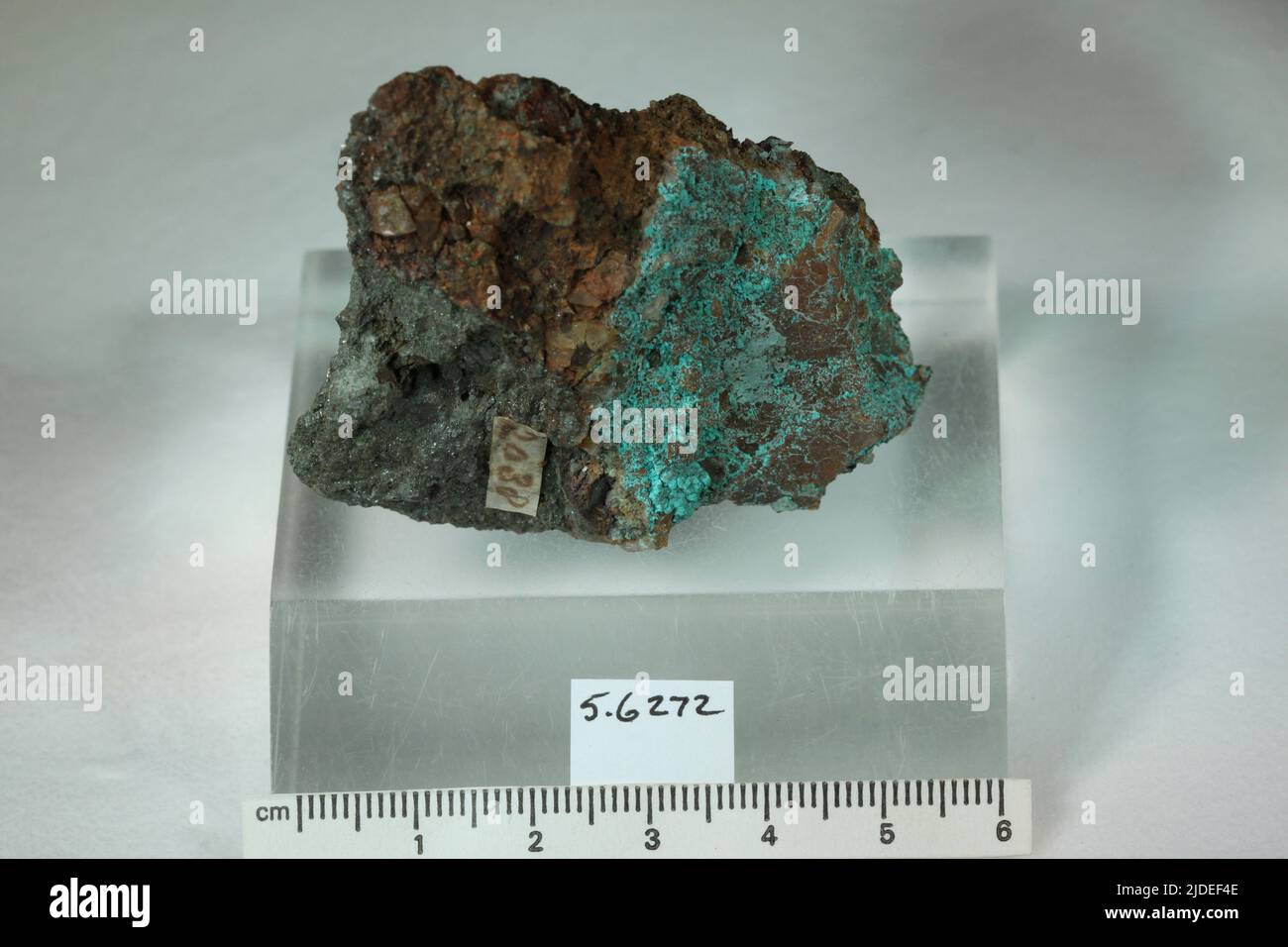 Woodwardite. minerals. Europe; England; Cornwall; Fowey; Fowey Consols ...