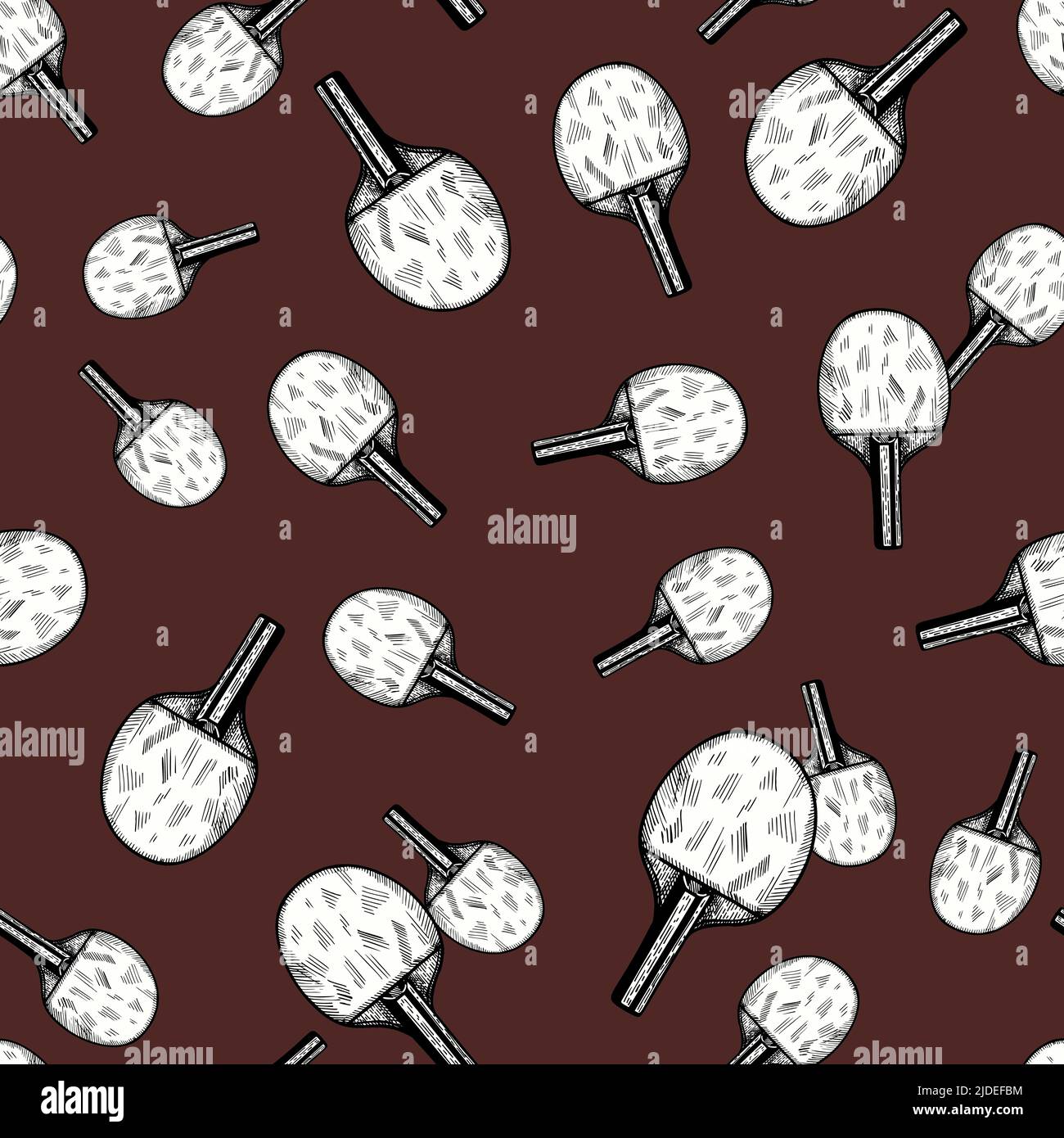 Paddle pattern ping pong ball Stock Vector Images - Alamy