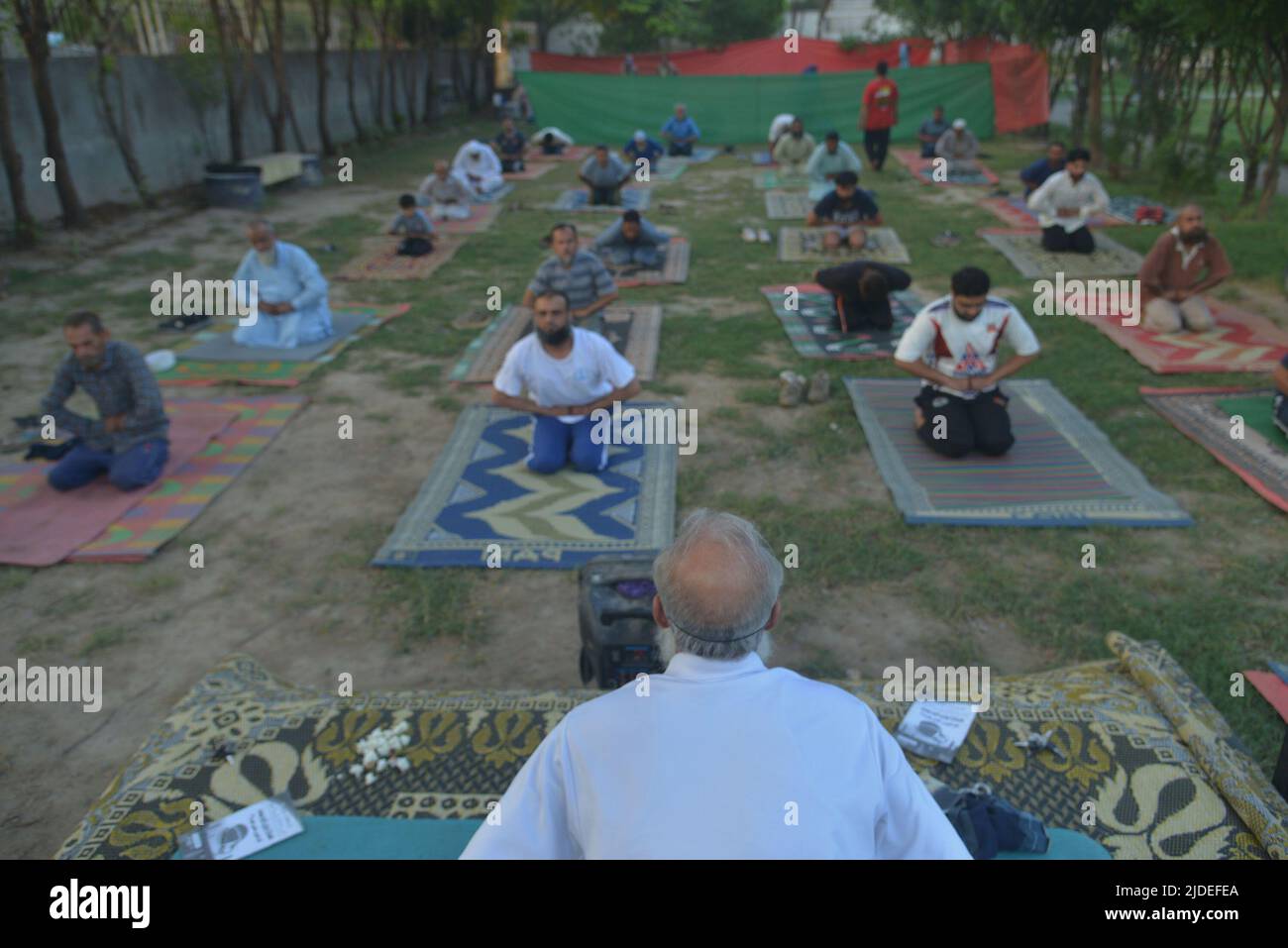 Lahore, Punjab, Pakistan. 20th June, 2022. Pakistani people performing ...