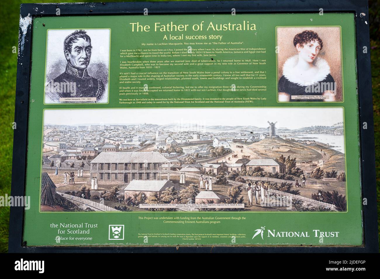 Gruline, Isle of Mull, Scotland – The Mausoleum of Major General ...