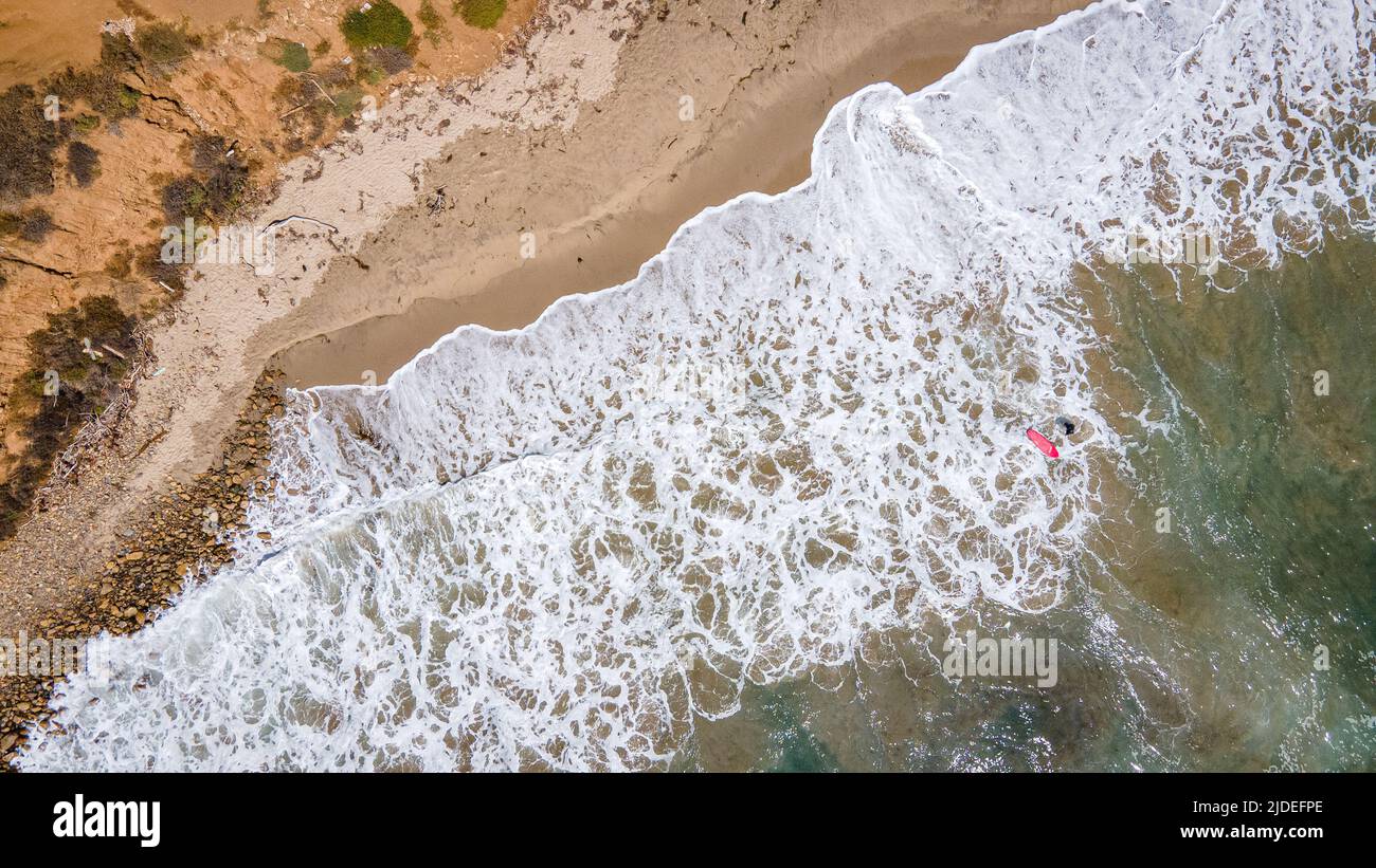 Aerial Malibu California USA Stock Photo - Alamy