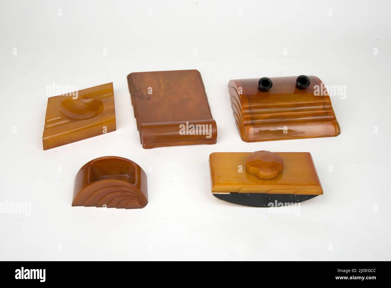 Bakelite and early plastic items Stock Photo - Alamy