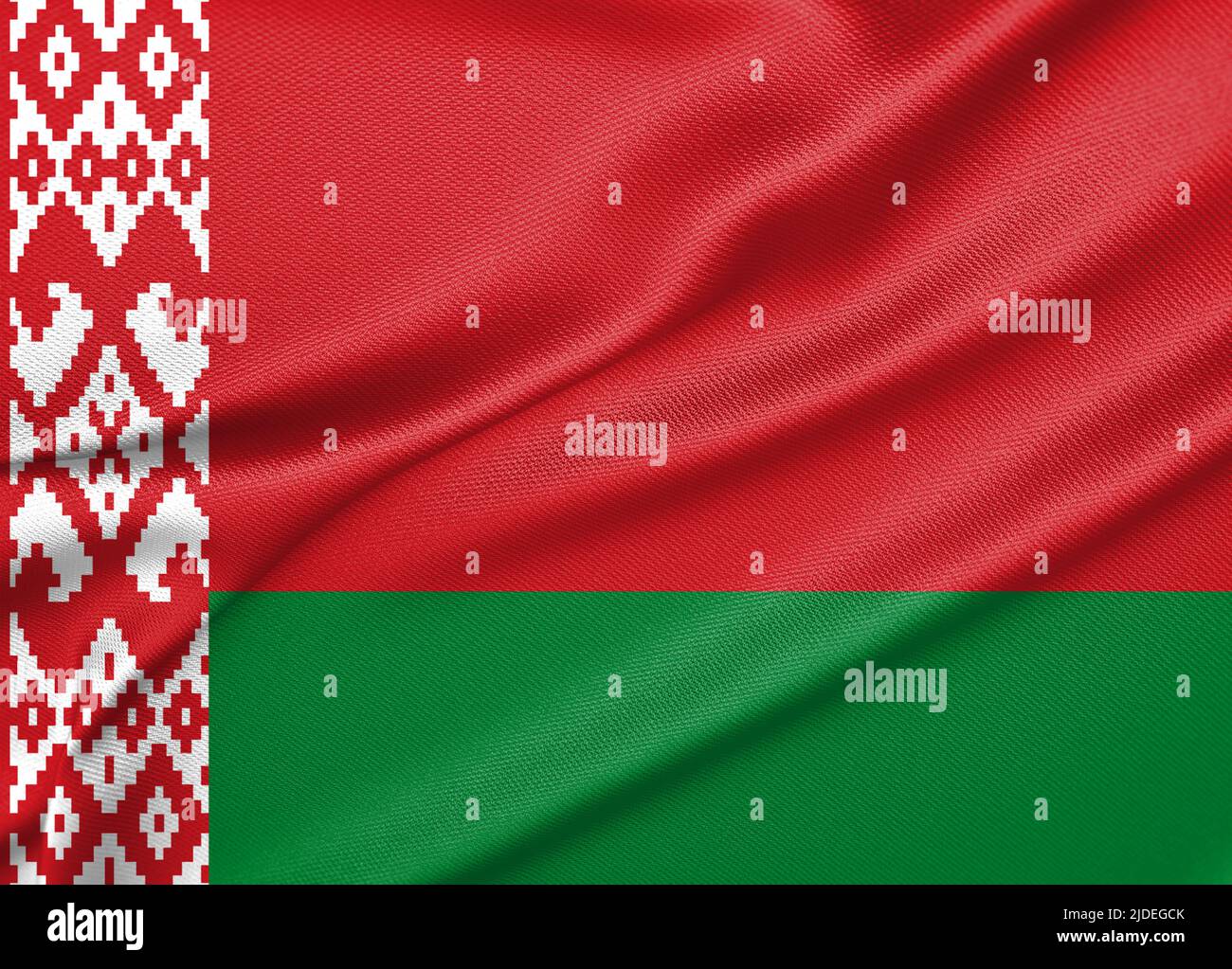 National flag Belarus, Belarus flag, fabric flag Belarus, 3D work and ...