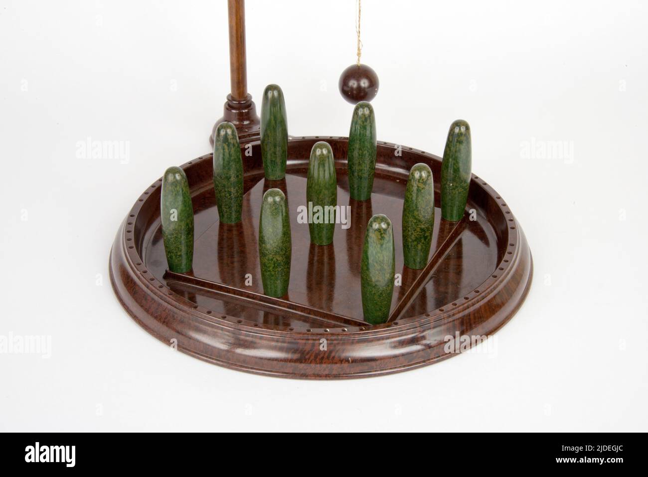 A selection of bakelite and plastic items. Bakelite bar billiards game ...