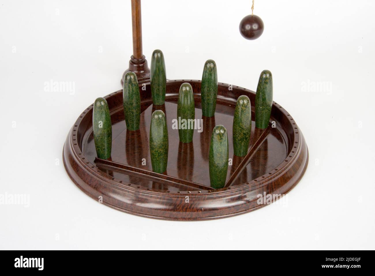 A selection of bakelite and plastic items. Bakelite bar billiards game ...
