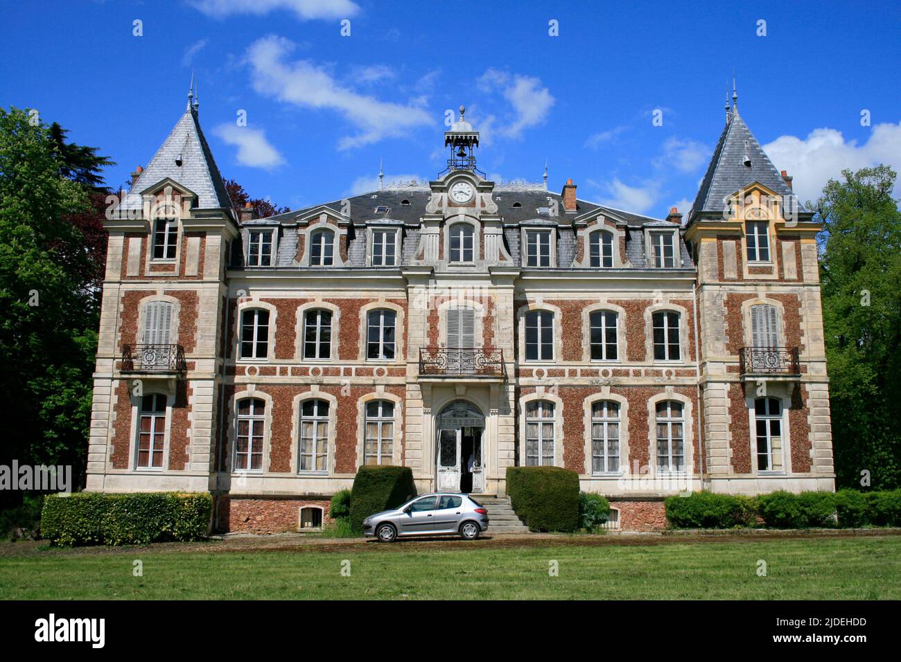 Chateau d'Egly, Villelouvette, Essonne, France Stock Photo - Alamy