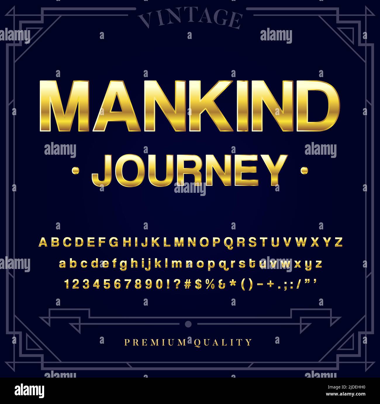 Gold Metallic Font Set Letters Numbers And Special Characters In gold-metallic-font-set-letters-numbers-and-special-characters-in
