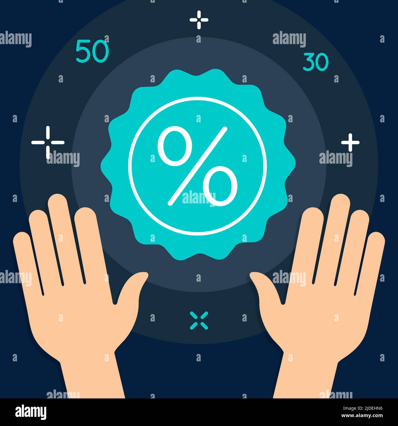 Vector Shopping or Finance Category Flat Minimal Style Colorful Icon ...