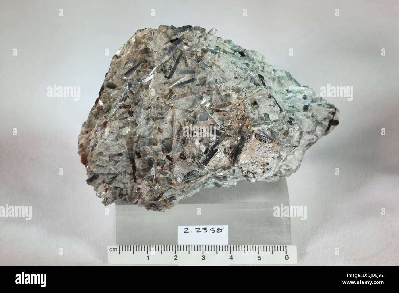 Kyanite. minerals. Europe; Switzerland; Ticino Canton; St. Gotthard; Mt ...