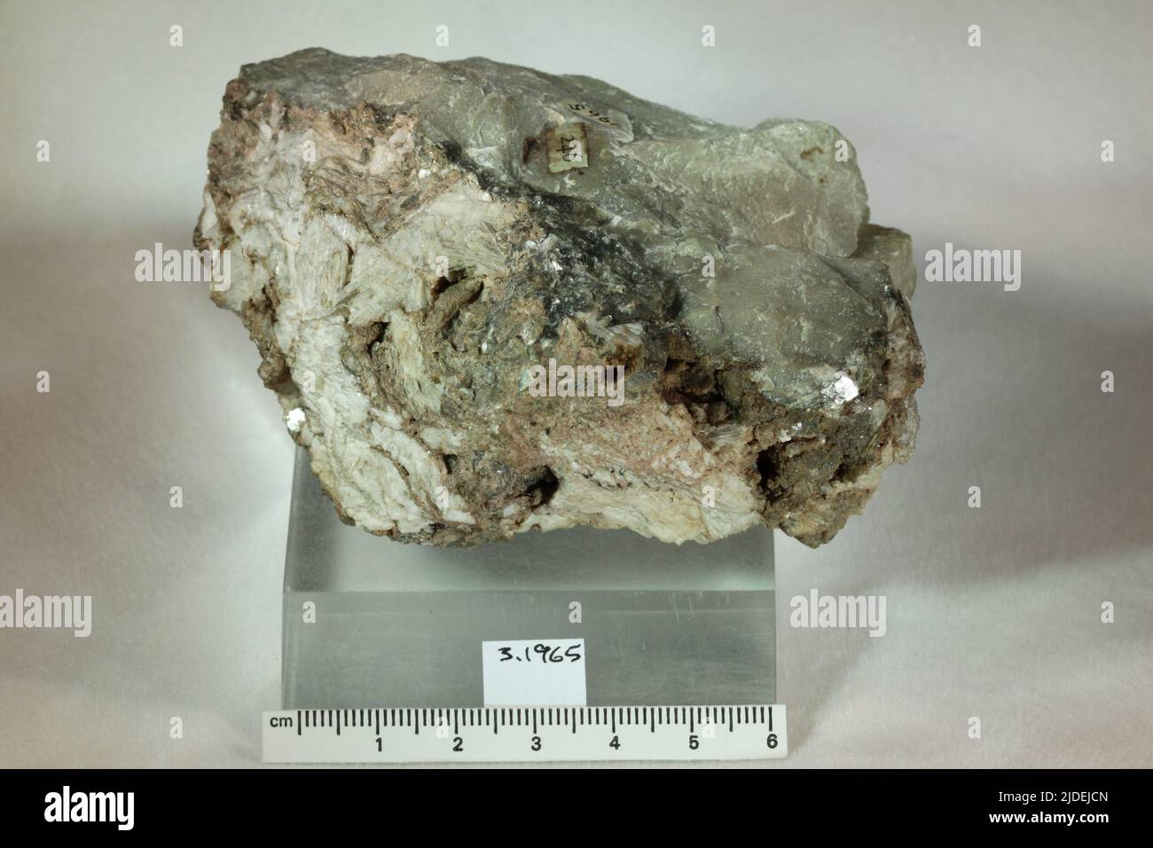 Herderite. minerals. North America; USA; Maine; Stoneham Stock Photo ...