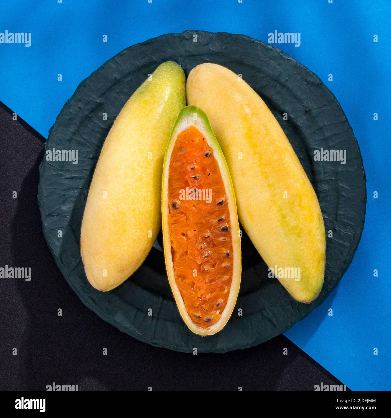 Curuba banana fruit hi-res stock photography and images - Alamy