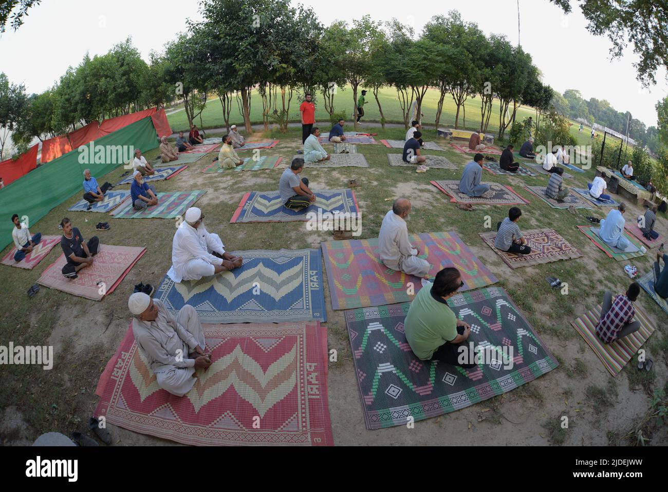 Lahore, Punjab, Pakistan. 20th June, 2022. Pakistani people performing ...