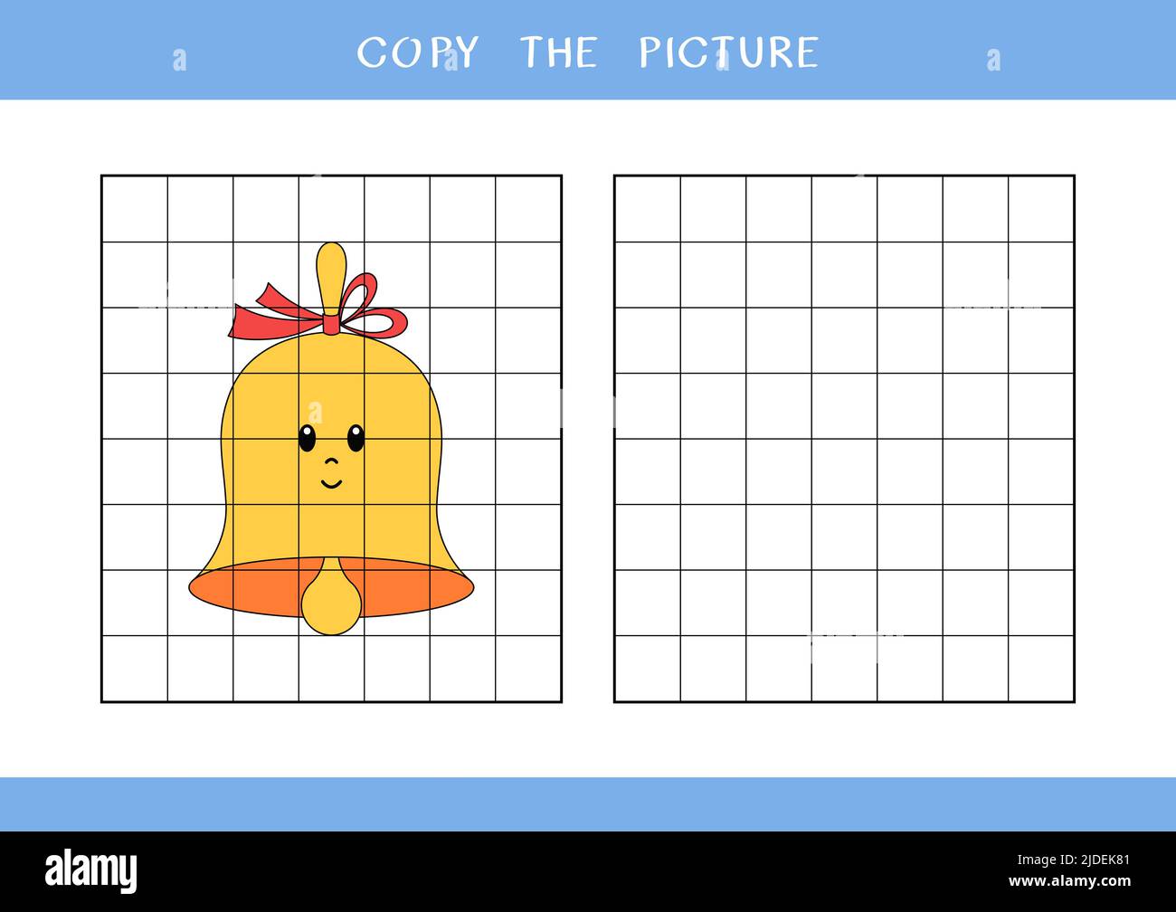 Copy the picture of cute christmas bell Stock Photo - Alamy