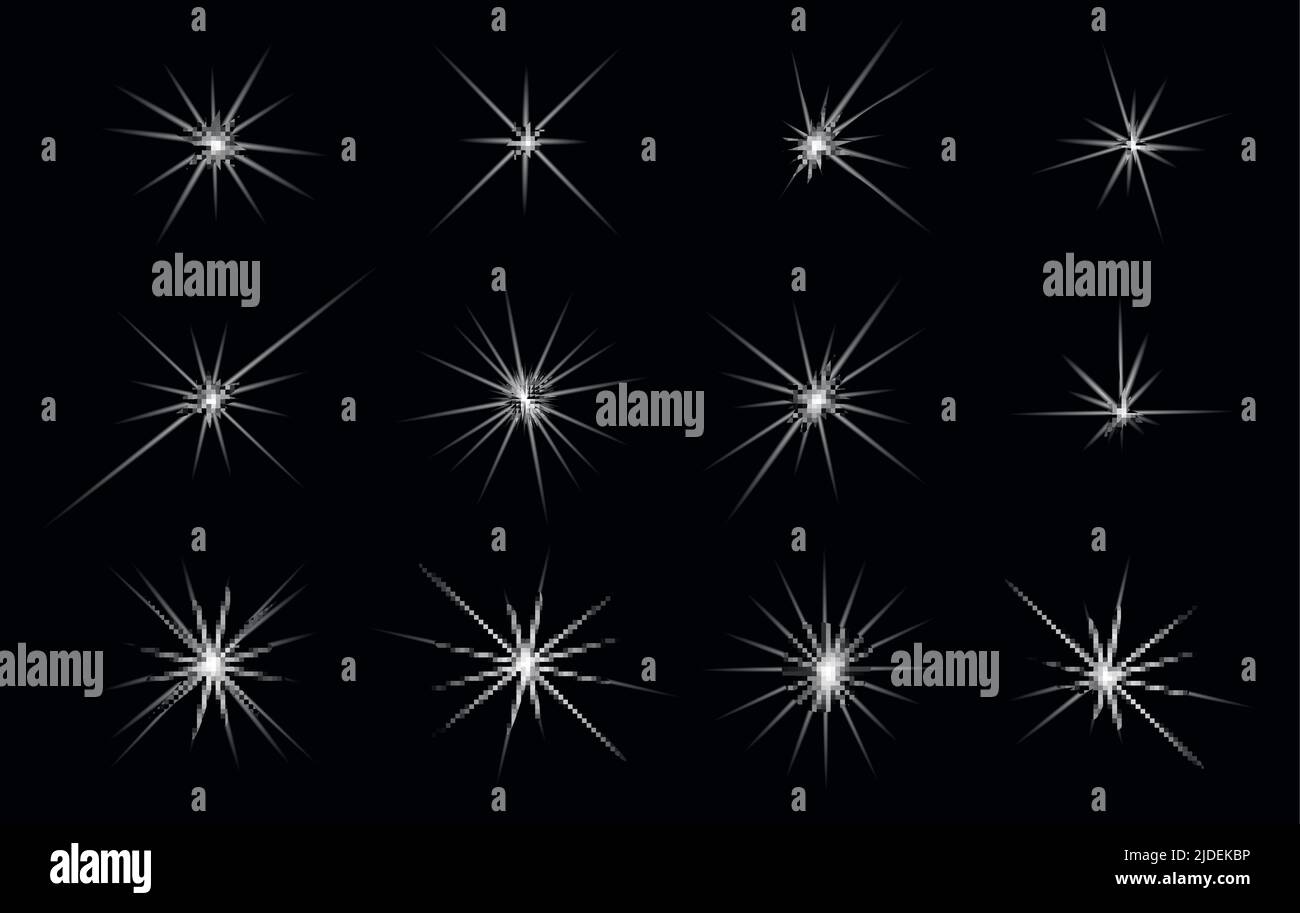 Flares effect Stock Vector Images - Alamy